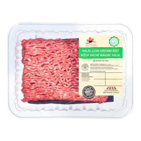Halal Lean Ground Beef, Your Fresh Market, 454 g - Walmart.ca