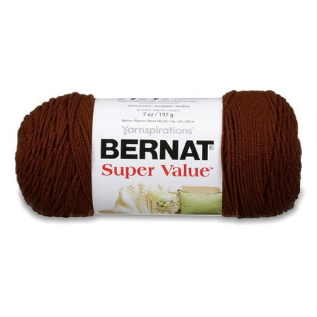 Click here for Bernat Super Value Yarn (197 G  7 Oz) Walnut prices