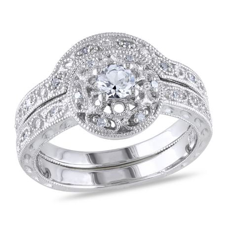 Click here for Miabella 0.33 Carat T. G.W. Created White Sapphire... prices