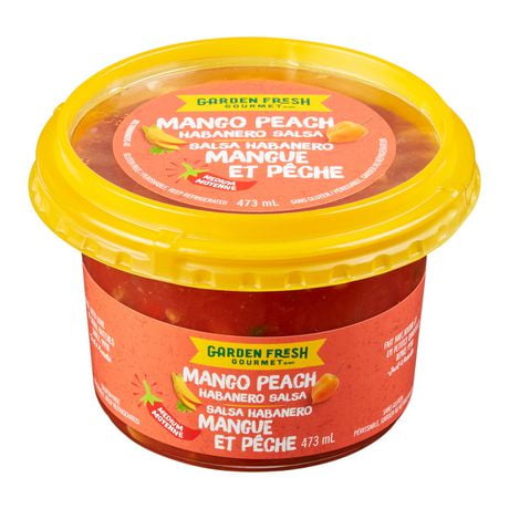 Garden Fresh Gourmet Jack’s Special Mango Peach Habanero Salsa, 473 mL ...