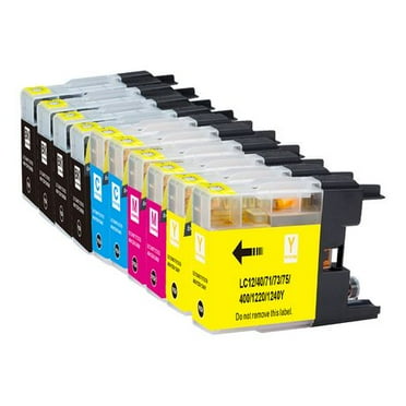 L-ink Compatible Ink cartridge set LC61 (LC-61) (Black x4, Cyan x2 ...