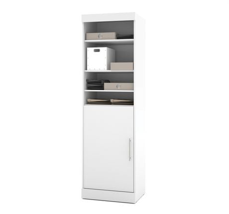 Click here for Nebula By Bestar 25 Storage Unit In White White prices