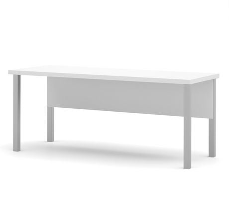 Click here for Bestar Pro-Linea Table With Metal Legs White prices