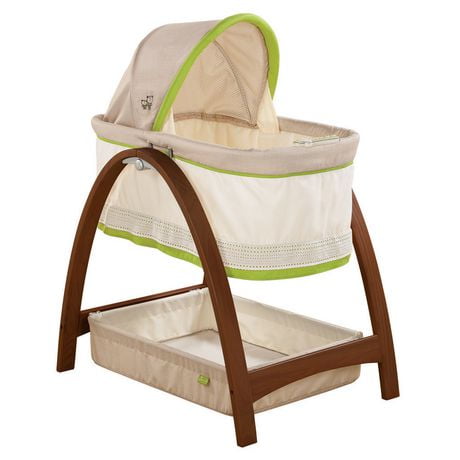 SUMMER INFANT Bentwood Bassinet with Motion - Baby Time | Walmart Canada
