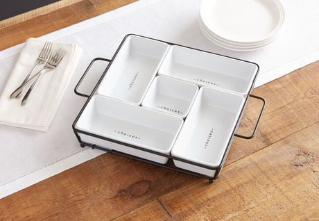 hometrends 6 -piece Entertainment Set with Rack - Walmart.ca