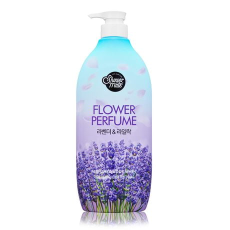 Shower Mate Perfumed Body Wash Purple Flower, 900 g - Walmart.ca