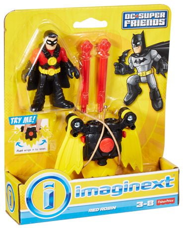 Fisher-Price Imaginext DC Super Friends Red Robin Figure Pack | Walmart ...