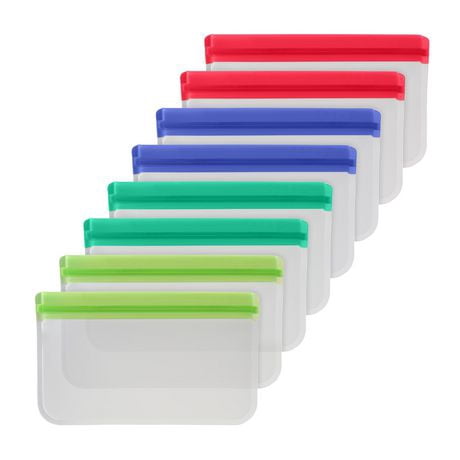 Mainstays 5PK Reusable Bag, Snack bags - Walmart.ca
