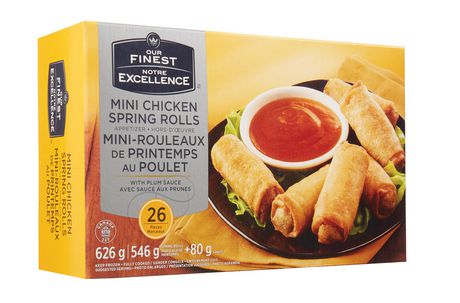 Our Finest Mini Chicken Spring Rolls | Walmart Canada