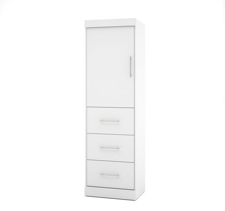 Click here for Nebula By Bestar 25 Storage Unit In White White 20... prices