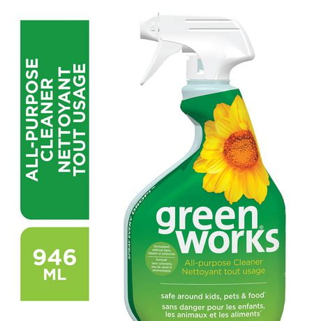 Green Works All-Purpose Cleaner Spray, 946 mL | Walmart Canada