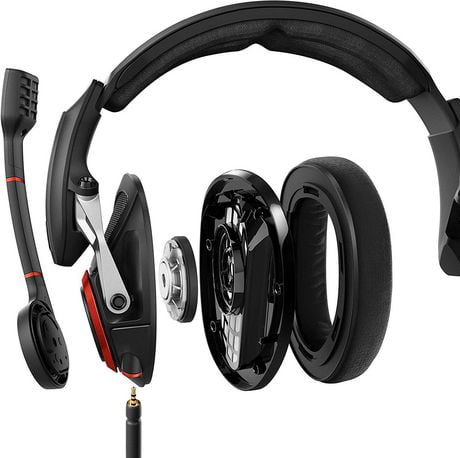 EPOS GSP 500 Wired Open Acoustic Gaming Headset, Noise-Cancelling ...