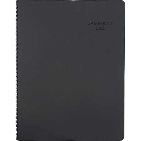 Click here for Cambridge Large Appointment Book 2022 Black prices
