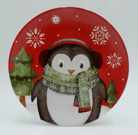 Holiday time Penguin Appetizer Plate | Walmart Canada