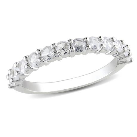Click here for Miabella 1.10 Carat T. G.W. Created White Sapphire... prices