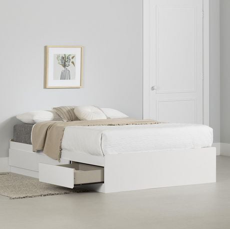 Click here for South Shore Full Storage Pure White Bed White Full prices