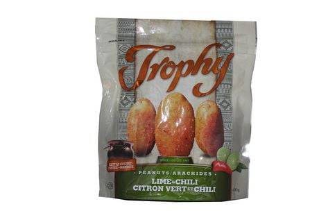 Trophy Kettle Cooked Peanuts Lime & Chili, Lime & Chili flavoured ...