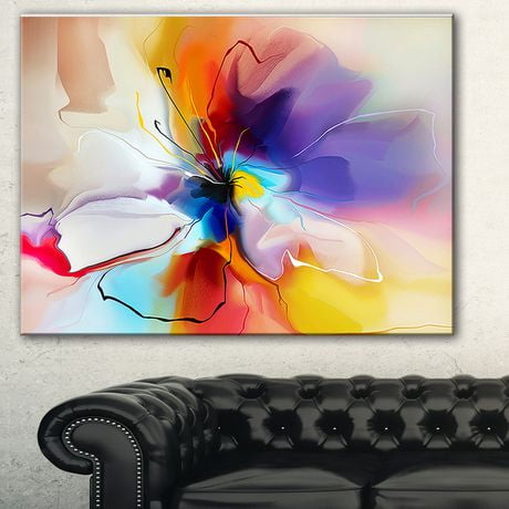 Click here for Design Art Creative Flower In Multiple Colours Abs... prices