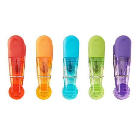 Click here for Farberware Set Of 5 Bag Clips Multi 3.25In prices