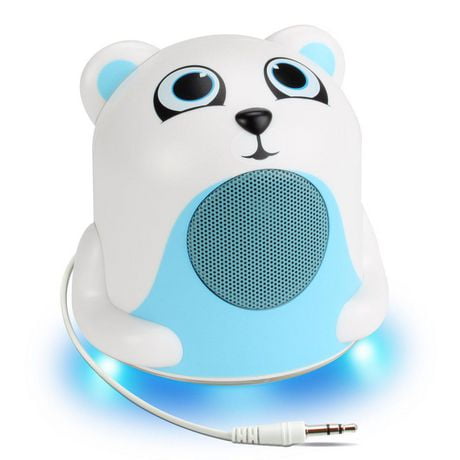 Click here for Gogroove Polar Bear Pal Jr. High-Powered Mini Spea... prices