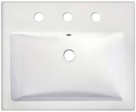 Click here for American Imaginations 20.75-In. W Vessel Blanc Whi... prices