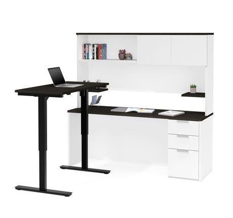 Click here for Bestar Pro-Concept Plus Height Adjustable L-Desk W... prices