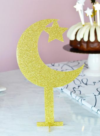 Click here for Moderneid Acrylic Crescent And Star Centerpiece Go... prices