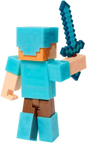 Minecraft Alex in Diamond Armor Figure | Walmart Canada