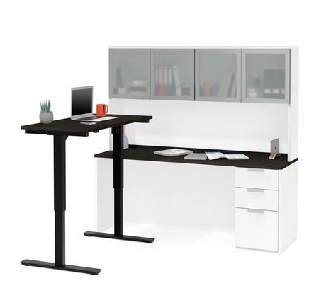 Click here for Bestar Pro-Concept Plus Height Adjustable L-Desk W... prices