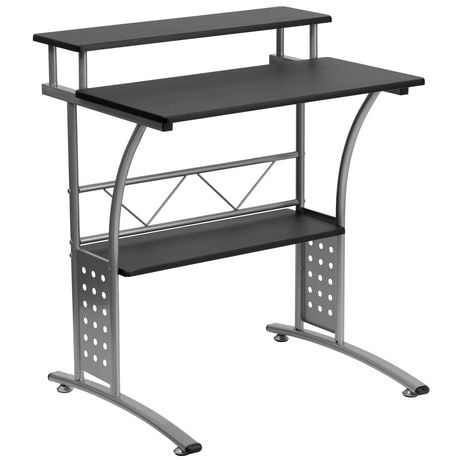 Click here for Flash Furniture Clifton Black Computer Desk Black prices