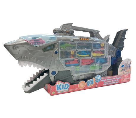 Shark Transporter Playset, Lights & Sounds, Built-In Race Track from ...