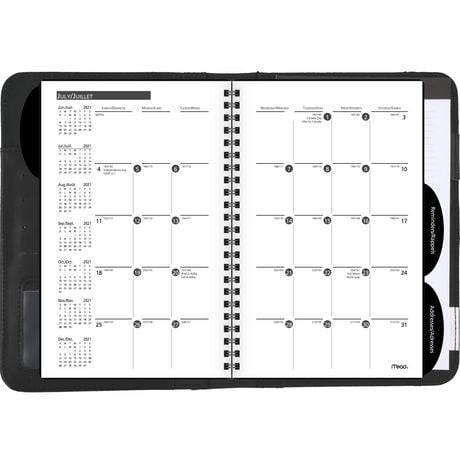 Click here for Mead 2022 Small Planning Padfolio Black prices