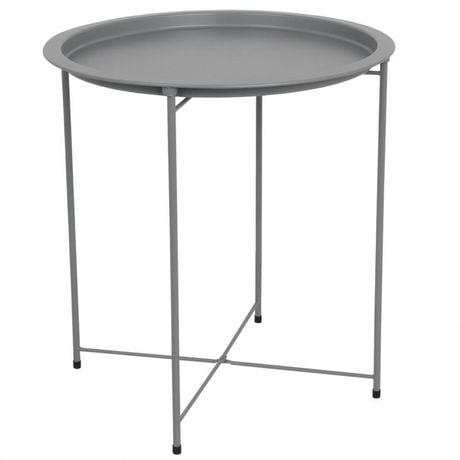 Click here for Home Basics Foldable Round Multi-Purpose Side Acce... prices