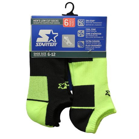 Starter Men's Low Cut Socks - 6 Pairs | Walmart Canada
