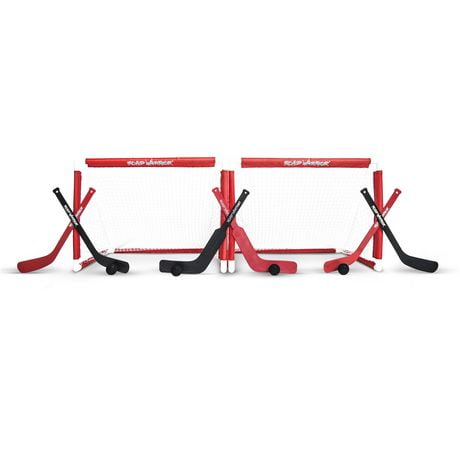 Click here for Road Warrior - Mini Hockey Two Goal Combo Set prices