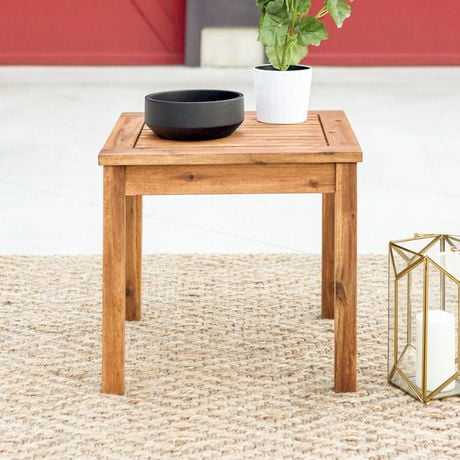 Click here for Manor Park Patio Wood Side Table - Multiple Finish... prices