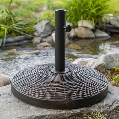 Click here for Manor Park Wicker Style Round Outdoor Patio Umbrel... prices