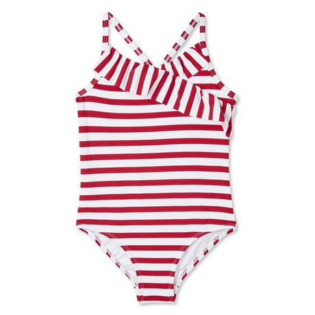 Click here for Canadiana Toddler Girls Printed 1-Piece Swimsuit R... prices