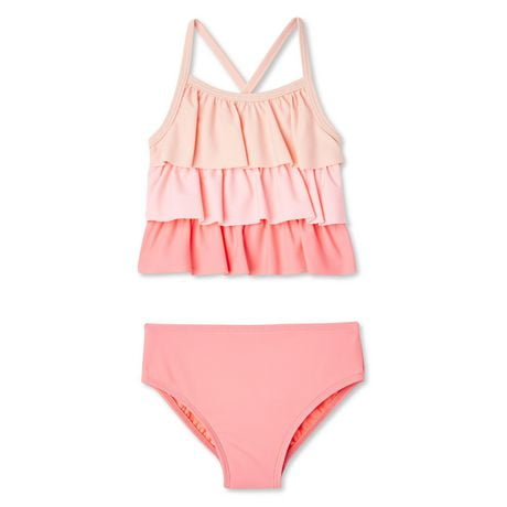 Click here for George Baby Girls Tropic Vibes 2-Piece Tankini Cor... prices