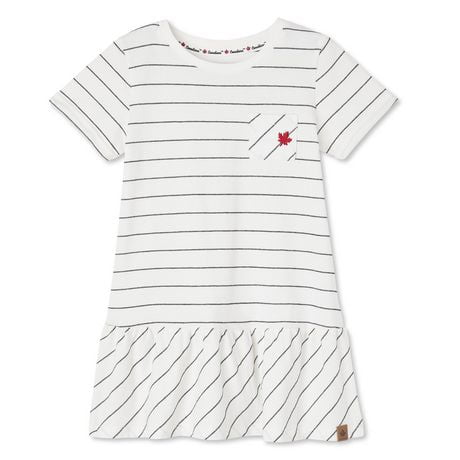 Click here for Canadiana Toddler Girls Pocket Tee Dress White 3T prices