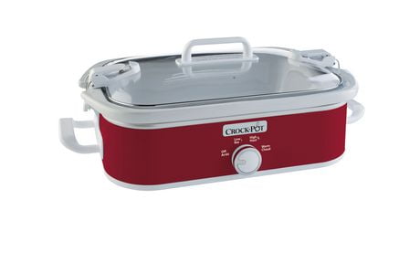 Click here for Crock-Pot 3.5 Qt. Casserole Crock Slow Cooker Red prices