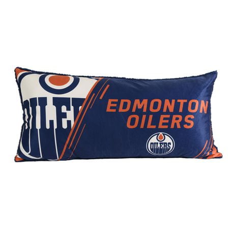 NHL Edmonton Oilers Body Pillow by Nemcor (18”x36”) | Walmart Canada