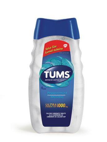 Tums Ultra Strength 1000mg Antacid for Heartburn Relief, 160 count ...
