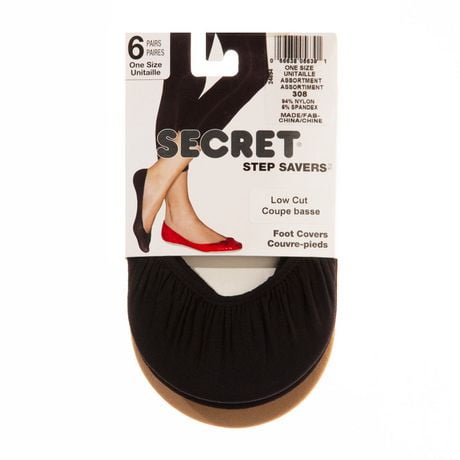 Secret® Step Savers 6pk Foot Covers, One Size - Walmart.ca