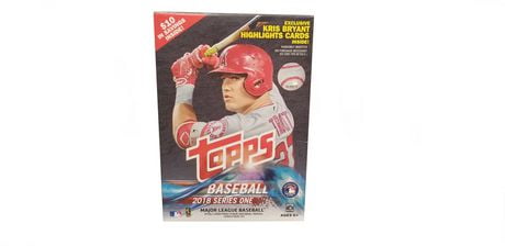 18 Topps Series 1 Mlb Baseball Exclusive Value Box Trading Cards ...