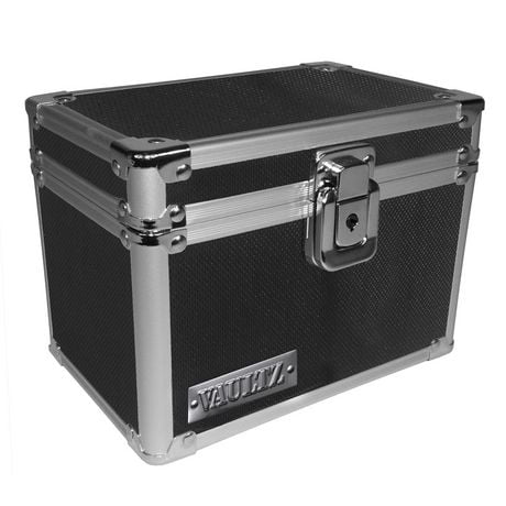 Vaultz 4x6 Index Card Box - Black - Walmart.ca