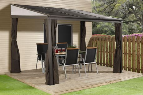 Click here for Sojag Portland Sun Shelter Dark Brown 10 Ft X 12 F... prices