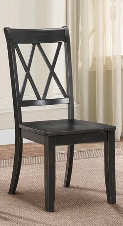Click here for Topline Home Furnishings Wooden Side Chairs (2/Ctn... prices
