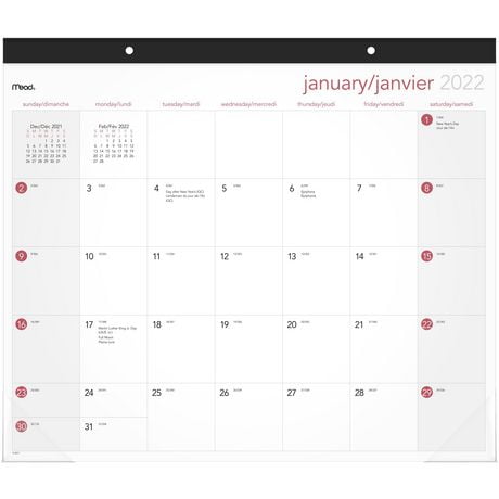 Click here for At-A-Glance At A Glance Monthly Desk/Wall Pad 2022... prices
