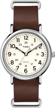 Click here for Timex Weekender 40 Unisex Analog Watch Brown prices